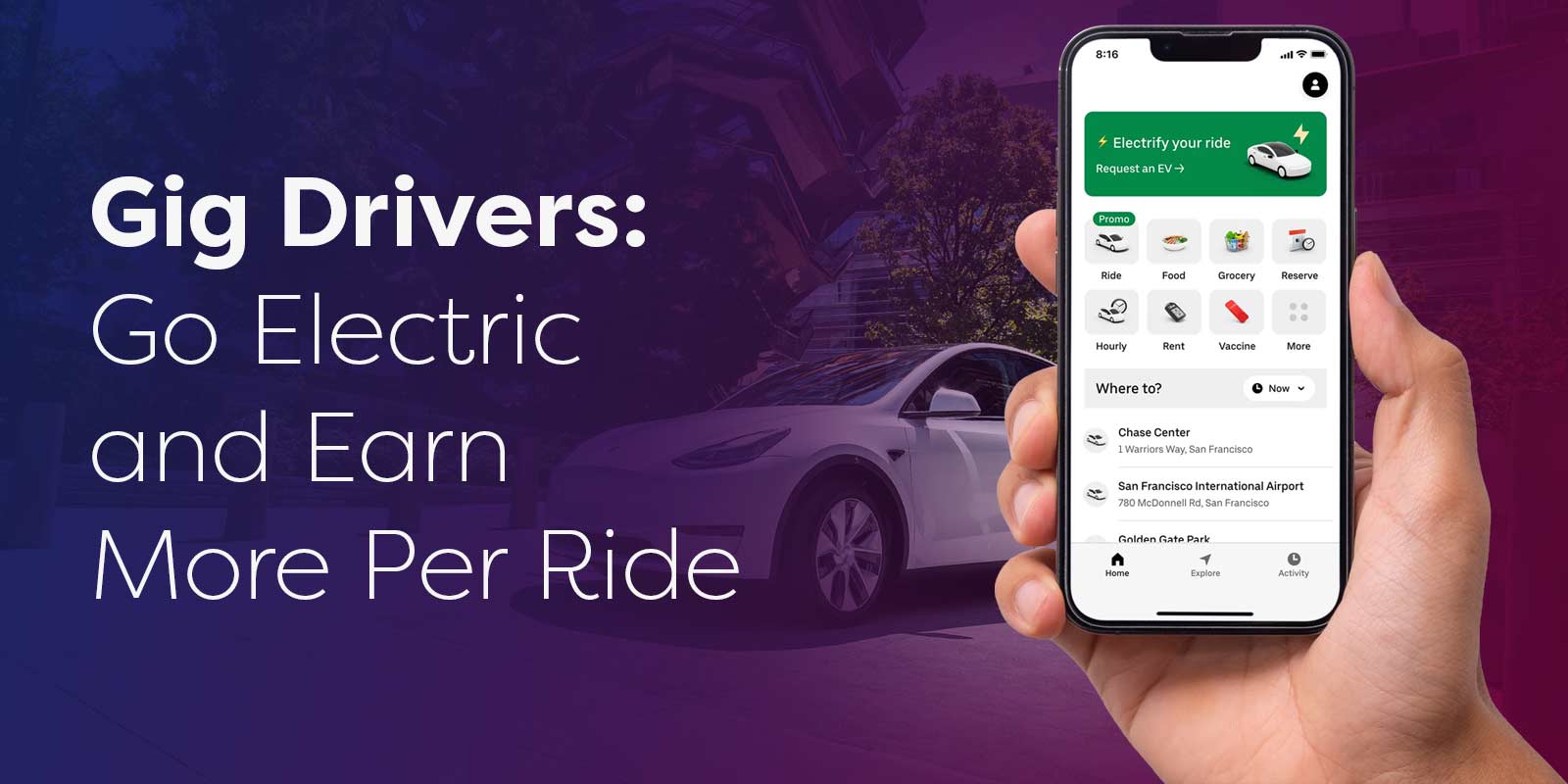 Gig Drivers - Spring Free EV